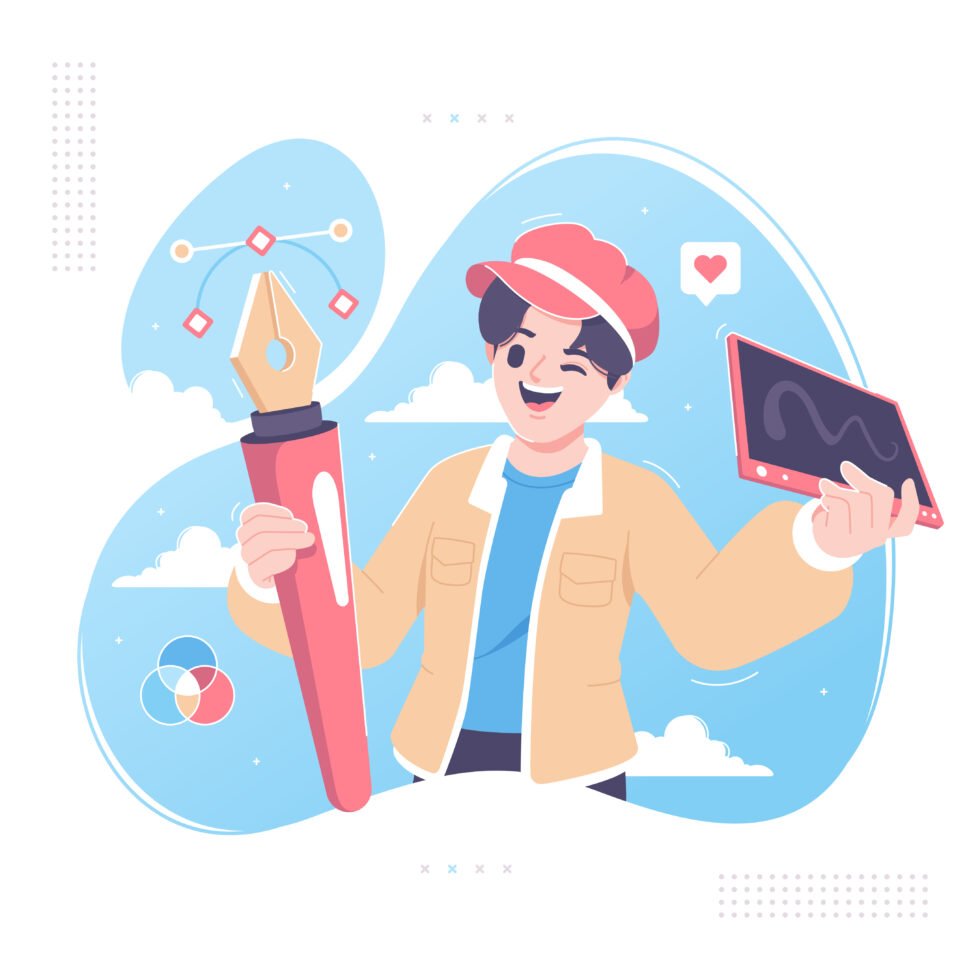 Membuat Desain Logo Mentahan untuk Pemula hingga Profesional - Gentech.id